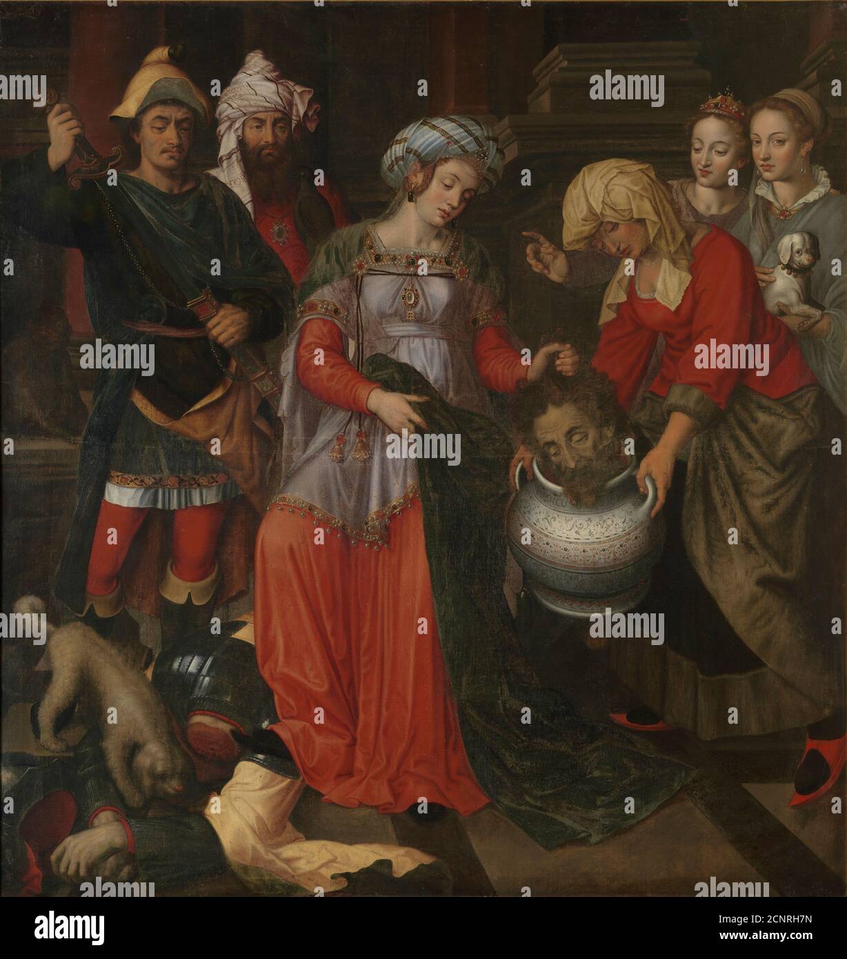 Tomyris Receiving the Head of Cyrus, 1610. Found in the collection of ...