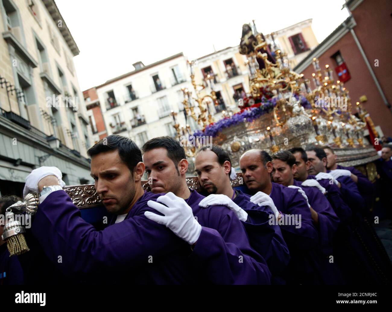 Procession jesus christ in madrid hi-res stock photography and images ...