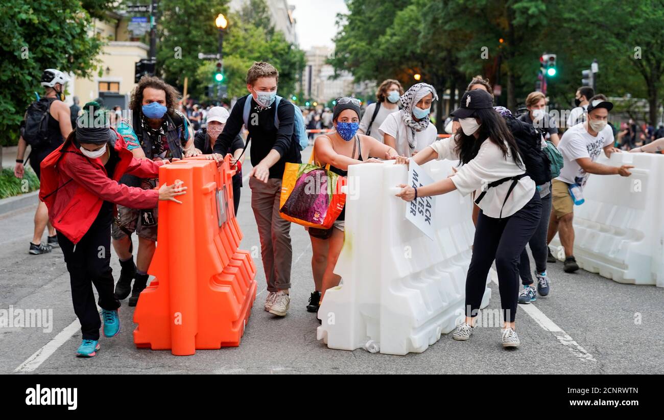Street Barricades High Resolution Stock Photography and Images - Alamy