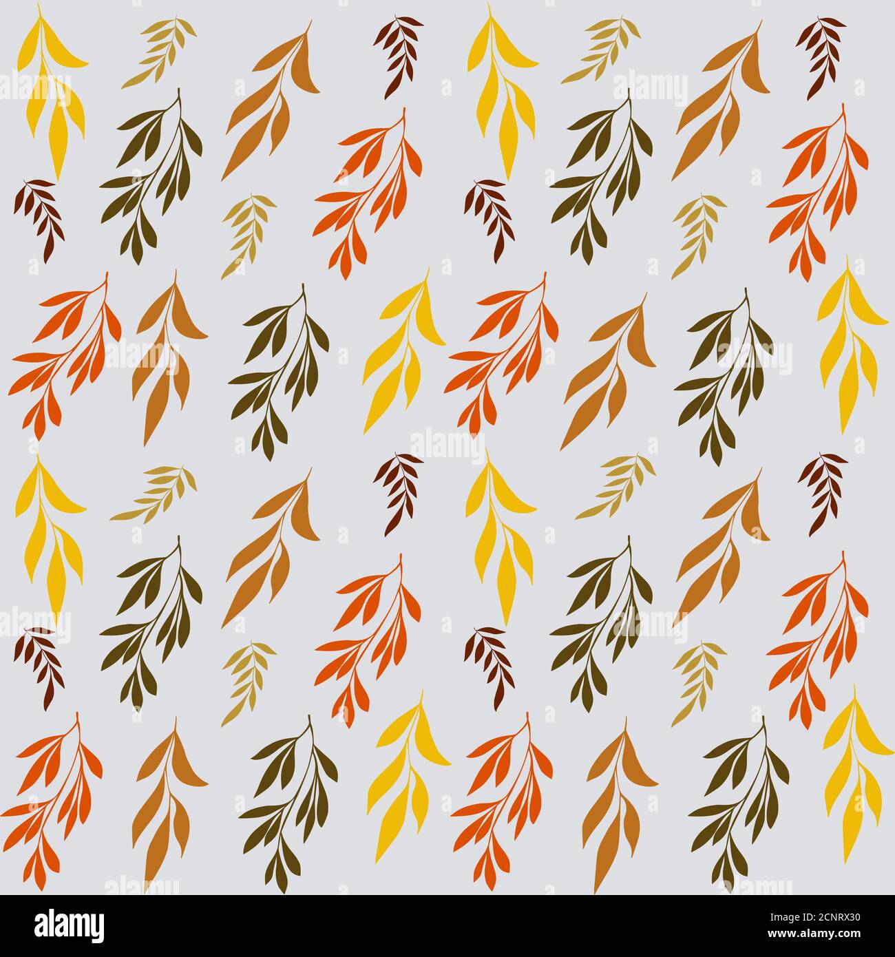 Autumn leaves seamless pattern. Fall background. Seamless pattern Stock ...