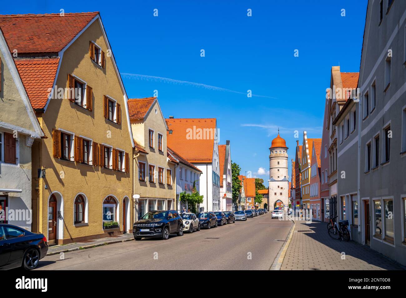 Historical city of Noerdlingen, Germany Stock Photo - Alamy