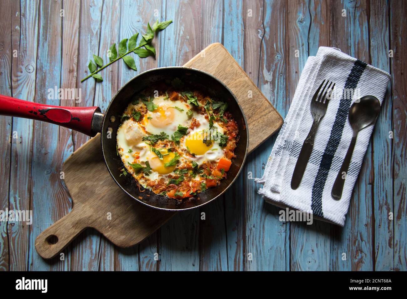 Traditional israeli shakshuka in hi-res stock photography and images ...