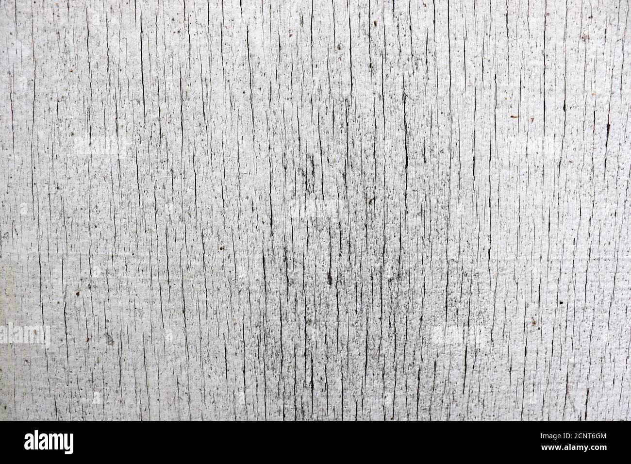 Beautiful old scratched wooden board texture. Vintage white paint ...