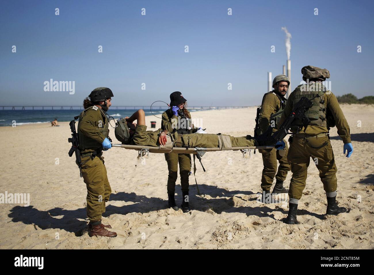 Mass casualty evacuation exercise hi-res stock photography and images ...