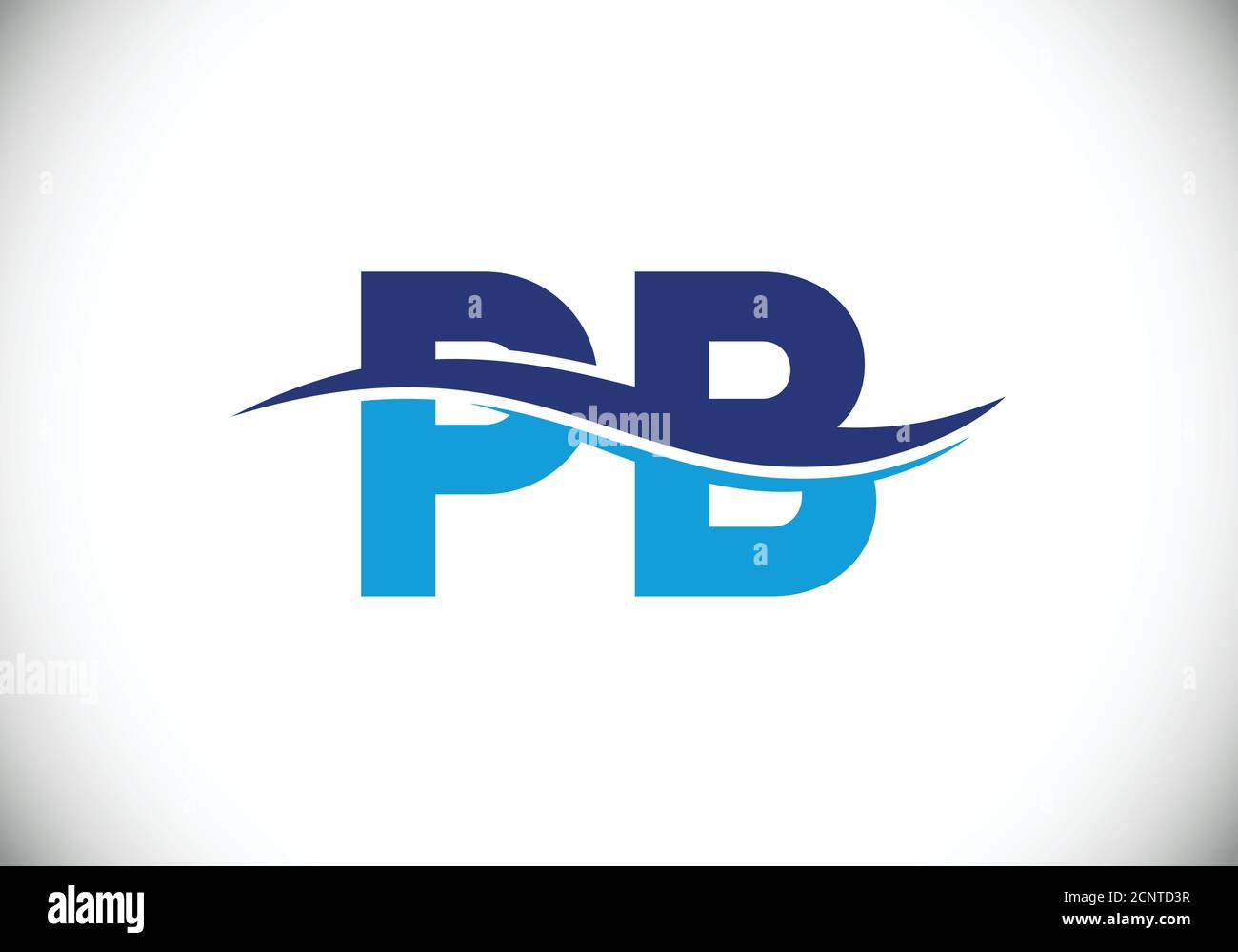 P B Initial Letter Logo design, Graphic Alphabet Symbol for Corporate ...