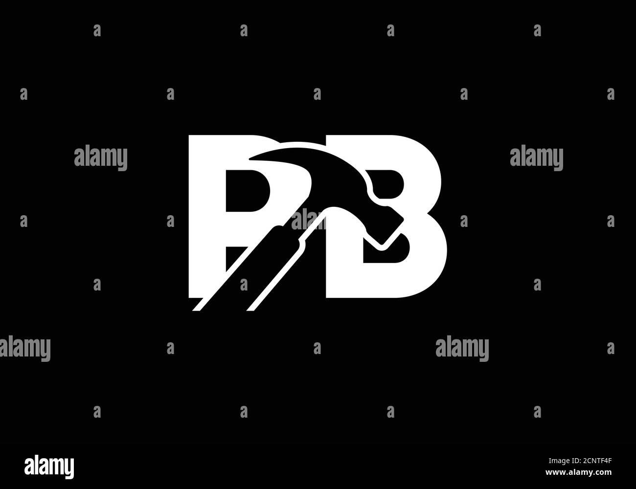P B Initial Letter Logo design, Graphic Alphabet Symbol for Corporate ...