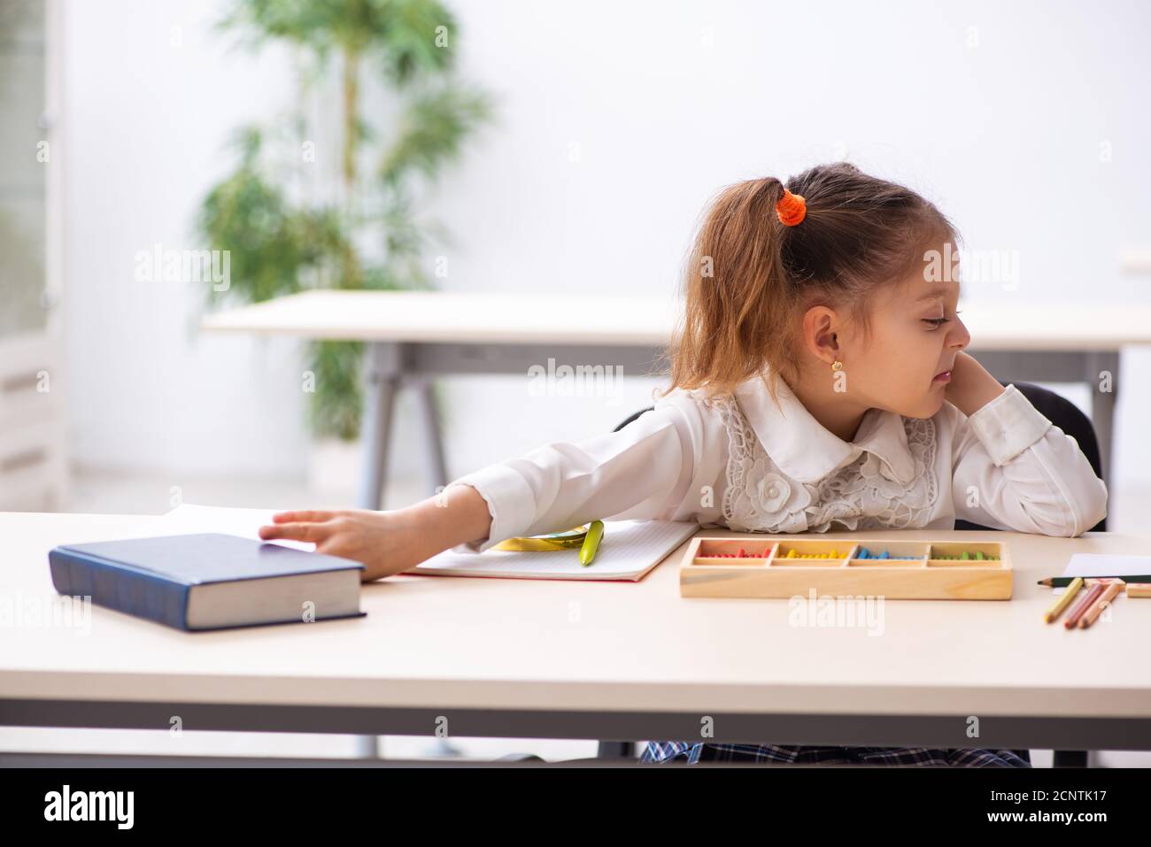 Small girl in the early development concept Stock Photo - Alamy