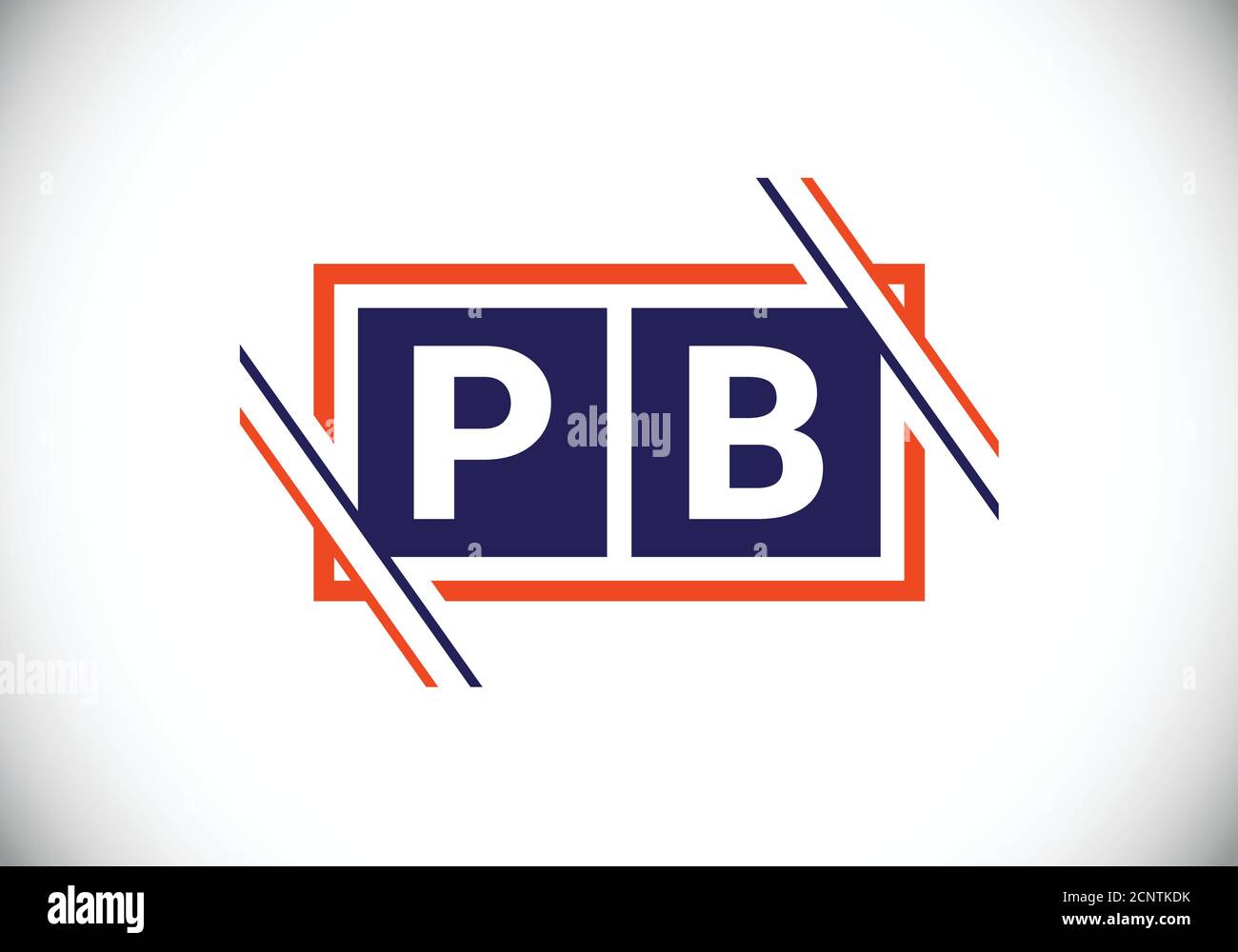 P B Initial Letter Logo design, Graphic Alphabet Symbol for Corporate ...
