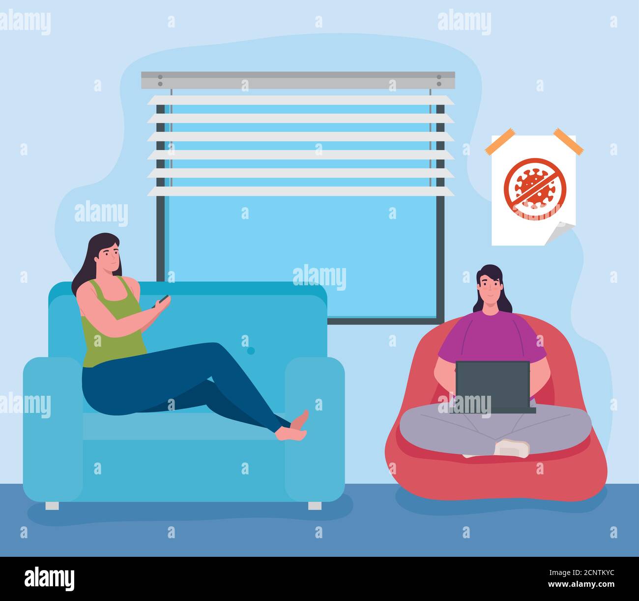 Teleworking resources Stock Vector Images - Alamy