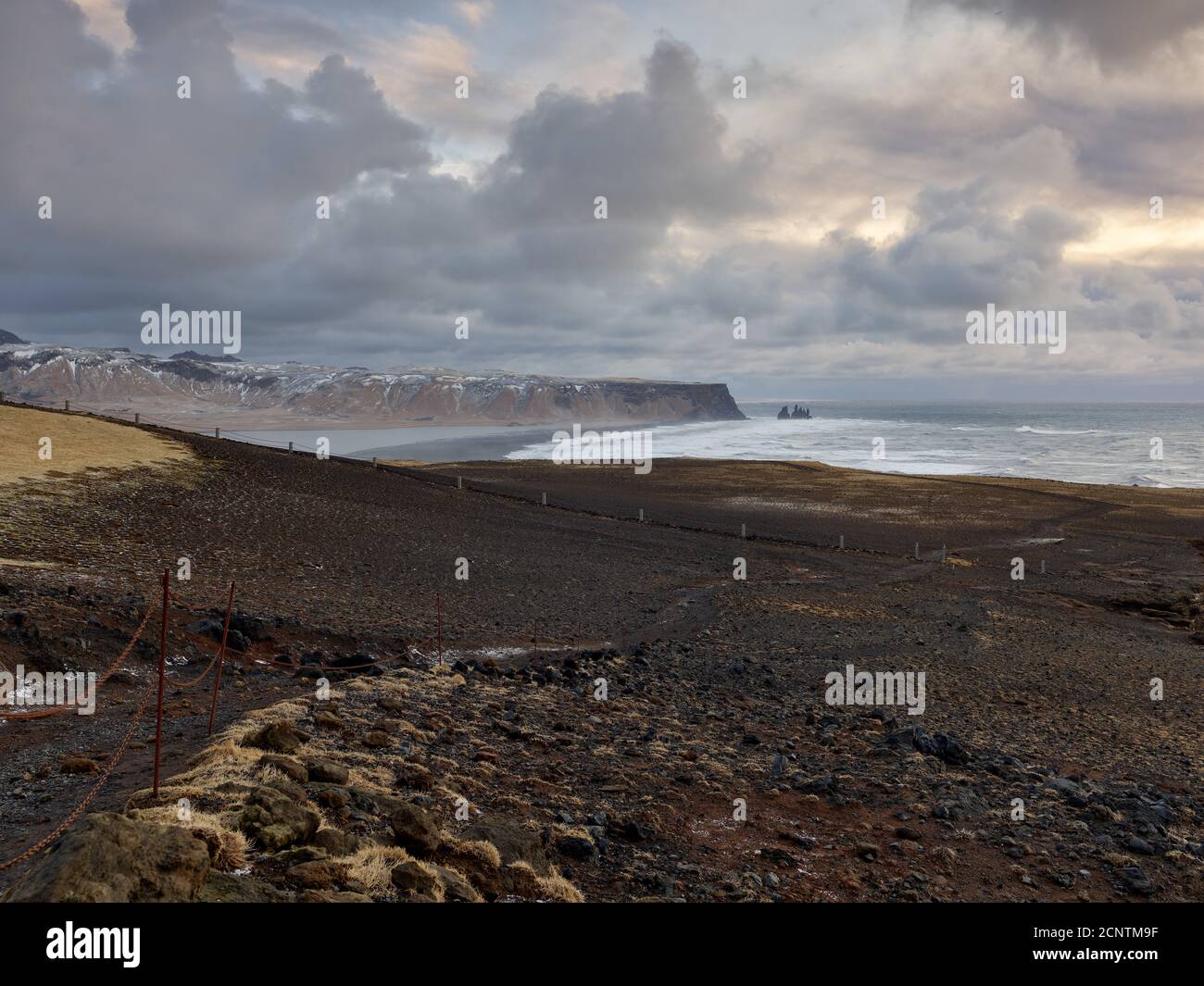 Coast, shore, waves surf, mountains, winter, snow, snow remnants, rocks ...