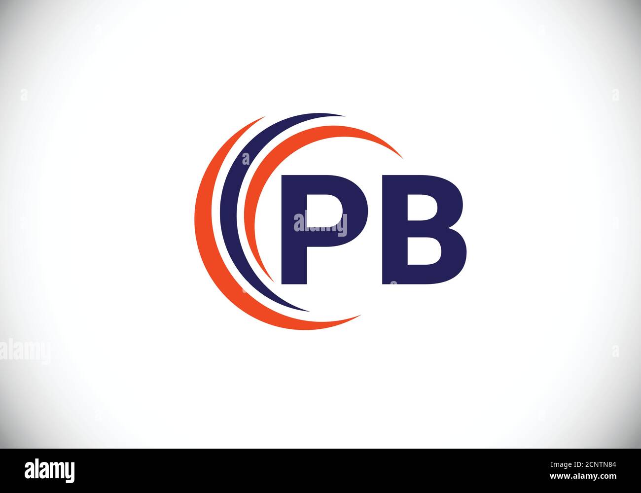 P B Initial Letter Logo design, Graphic Alphabet Symbol for Corporate ...