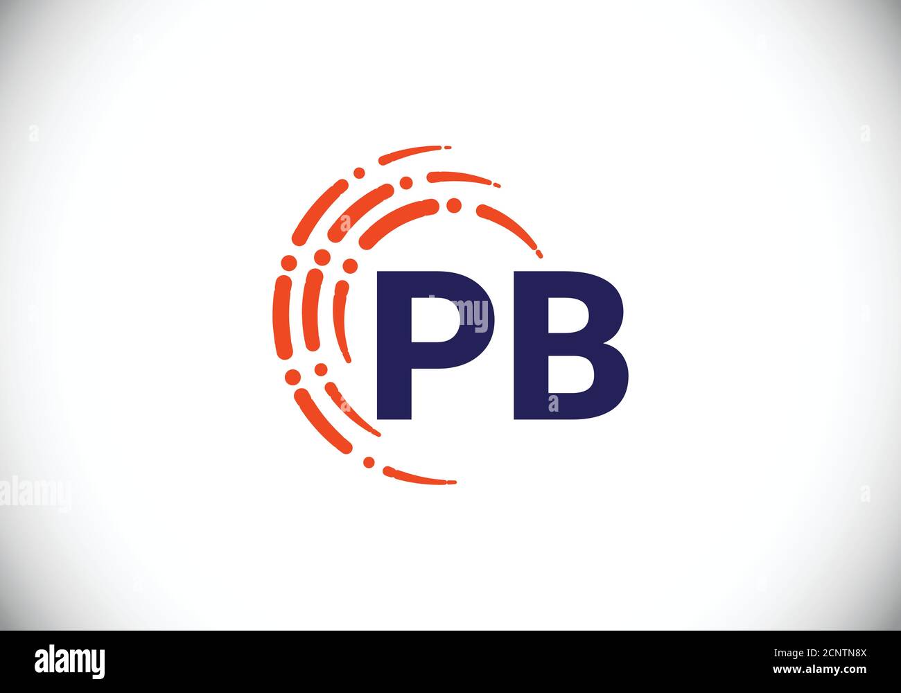 P B Initial Letter Logo design, Graphic Alphabet Symbol for Corporate ...
