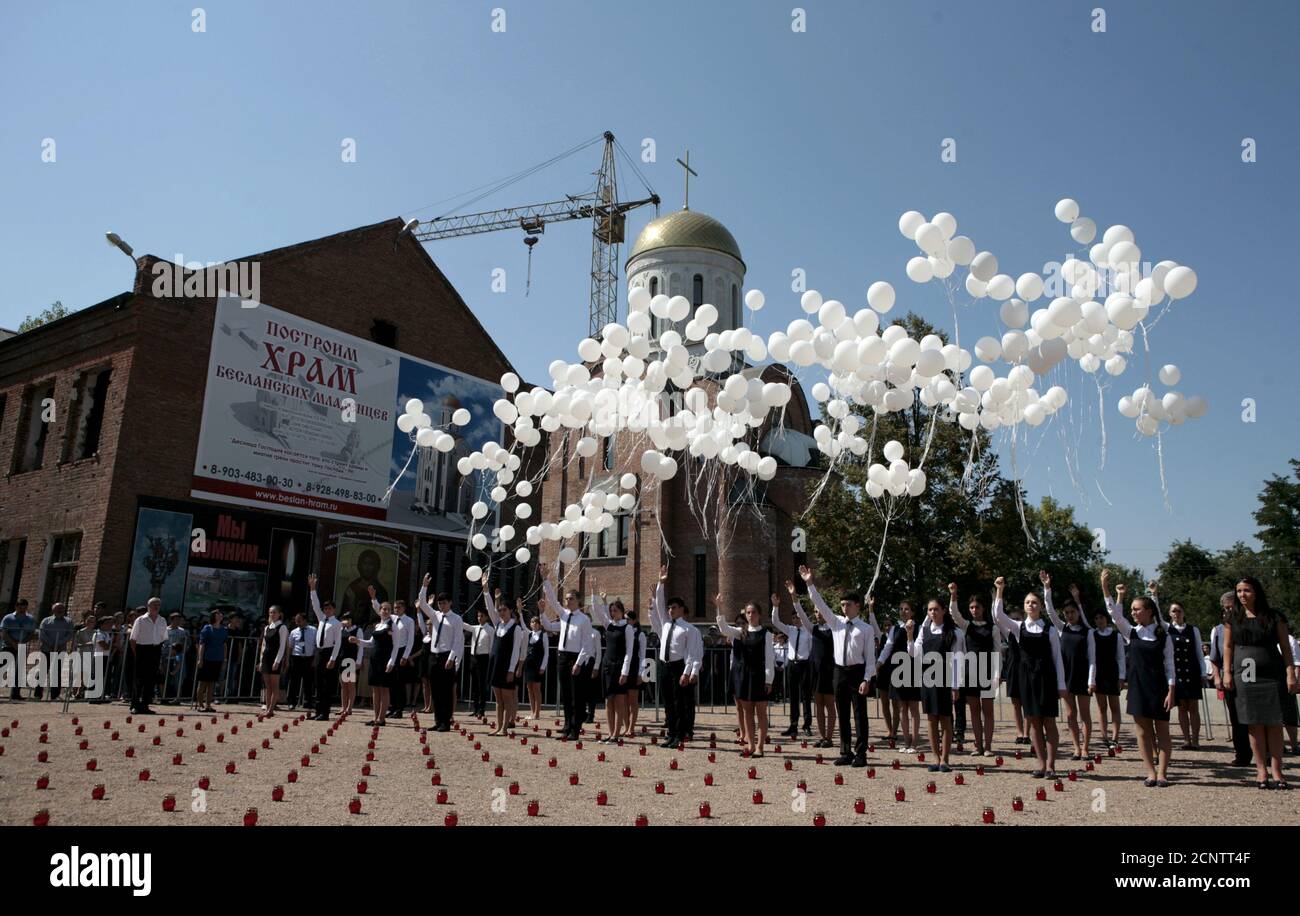 Beslan School Siege 2004 High Resolution Stock Photography and Images ...