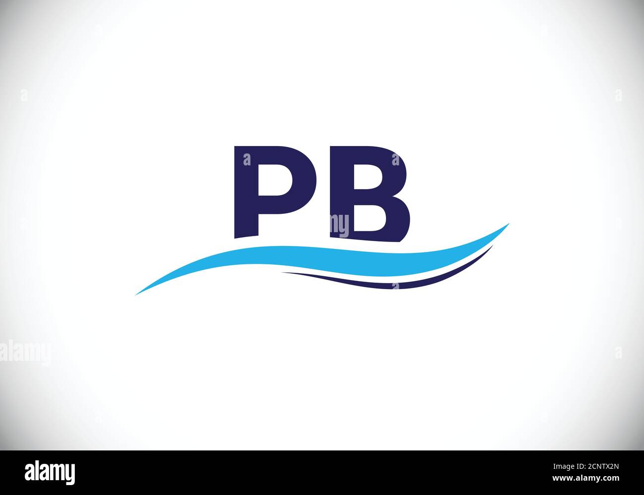 P B Initial Letter Logo design, Graphic Alphabet Symbol for Corporate ...