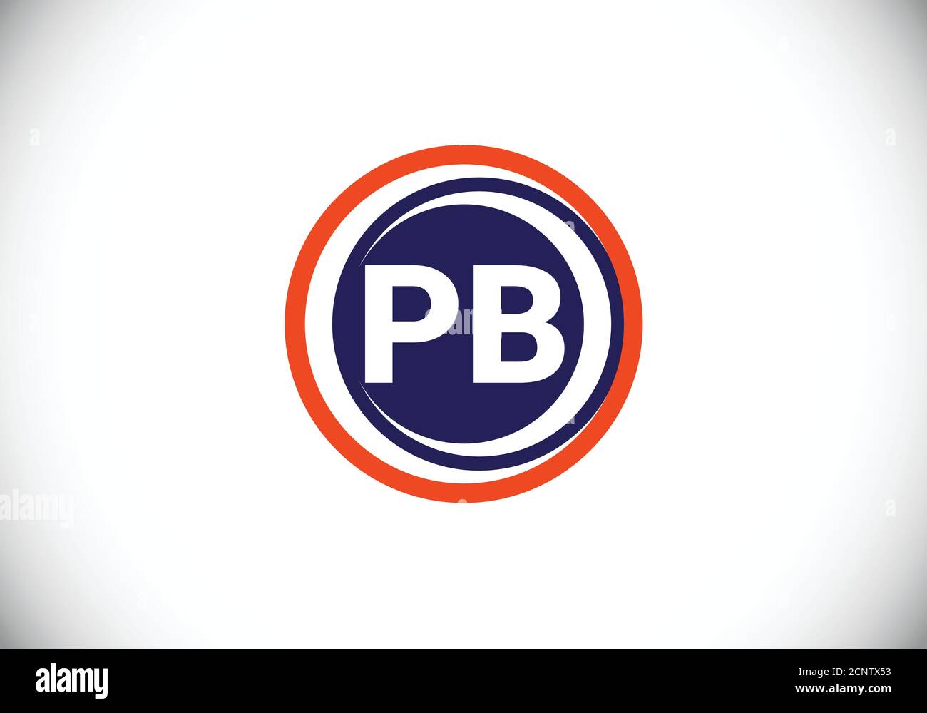 P B Initial Letter Logo design, Graphic Alphabet Symbol for Corporate ...