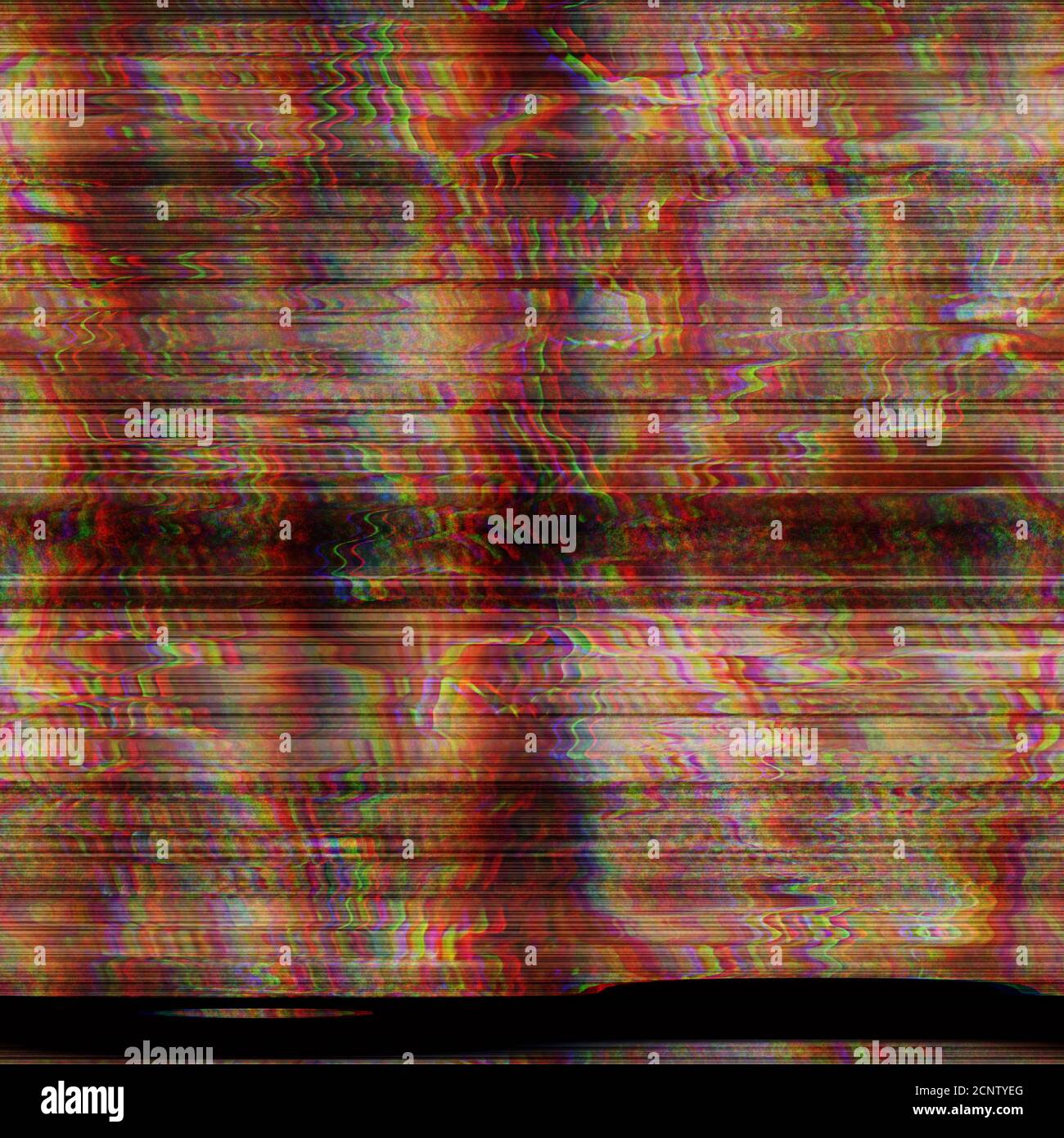 Seamless techno glitch RGB computer monitor noise Stock Photo - Alamy