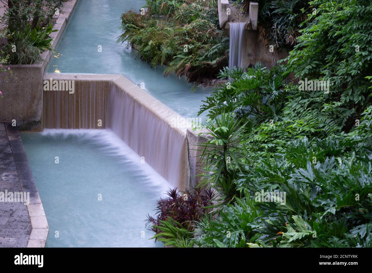 Long exposure water feature fountain hi-res stock photography and ...