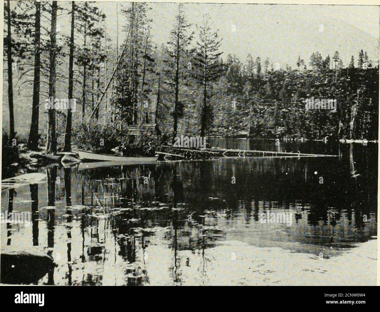 . The lake of the sky, Lake Tahoe, in the high Sierras of California ...