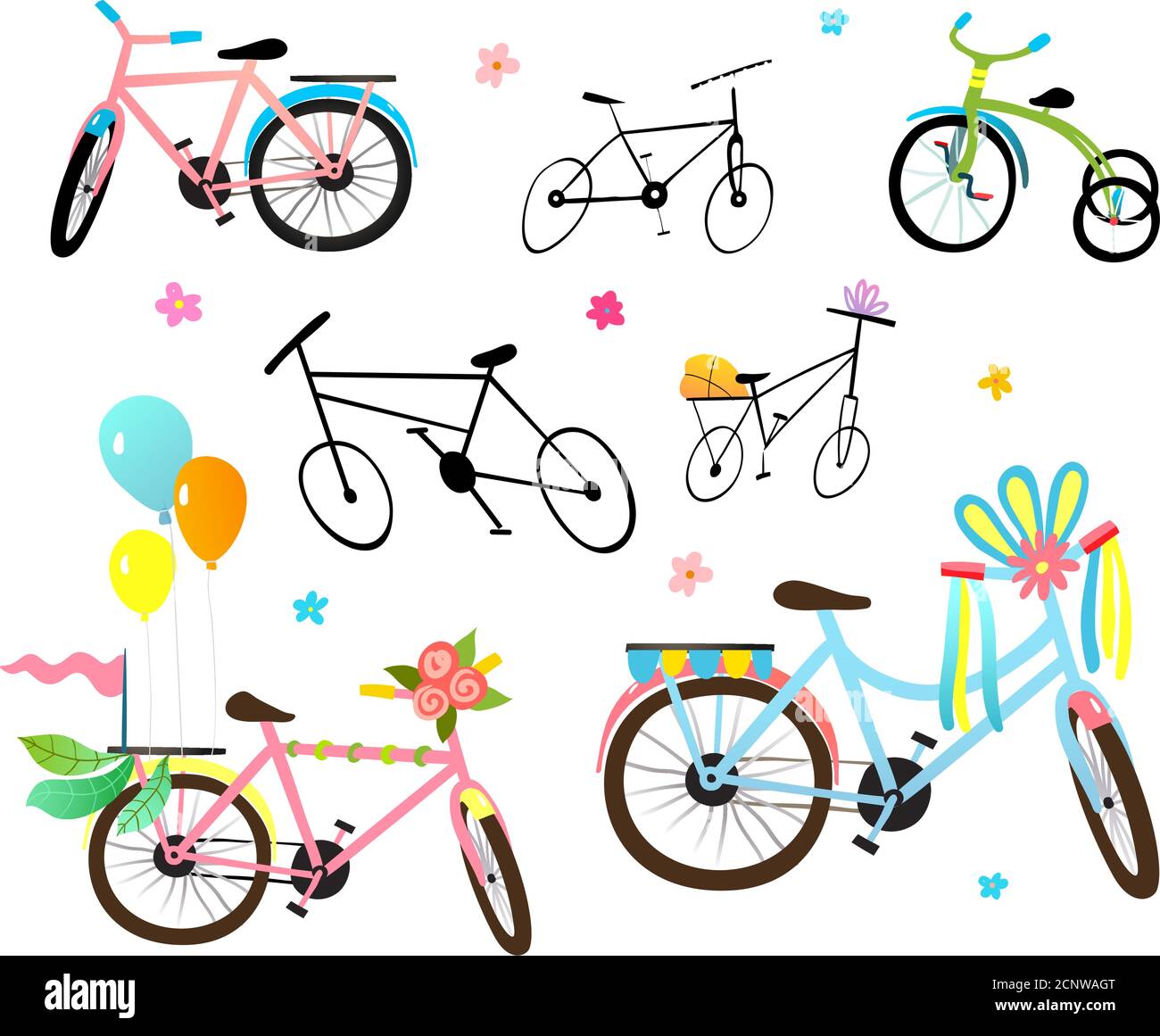 Bikes Clipart