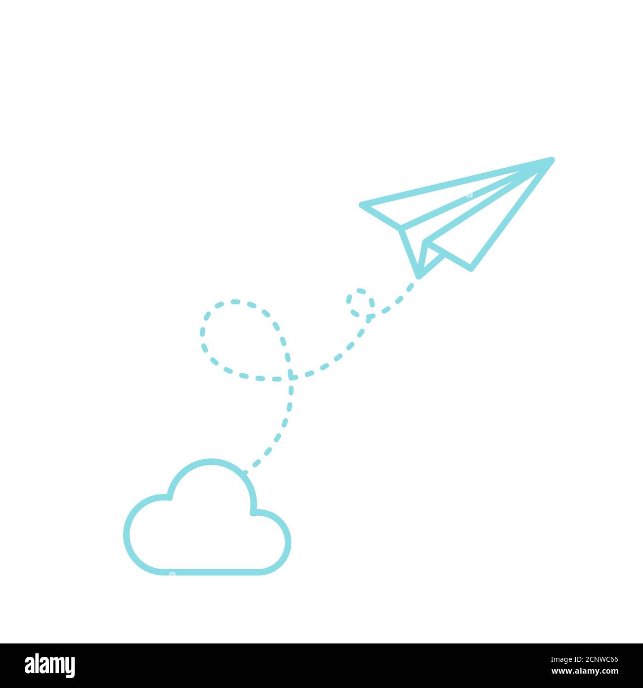 Business mail turquoise Stock Vector Images - Alamy