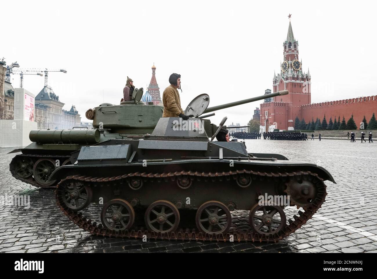 Soviet tanks parade 1941 hi-res stock photography and images - Alamy