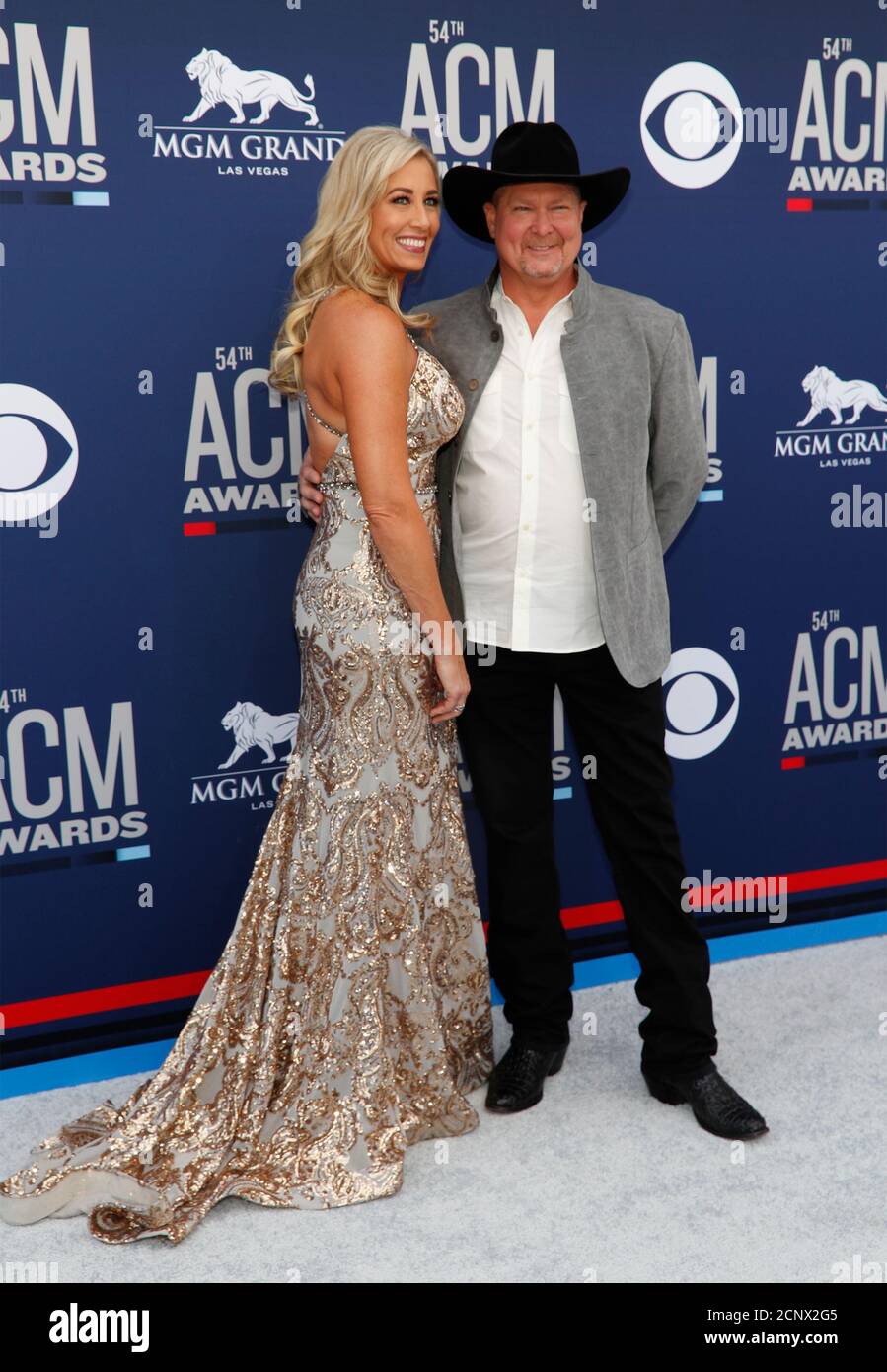 Tracy lawrence wife becca lawrence hi-res stock photography and images ...