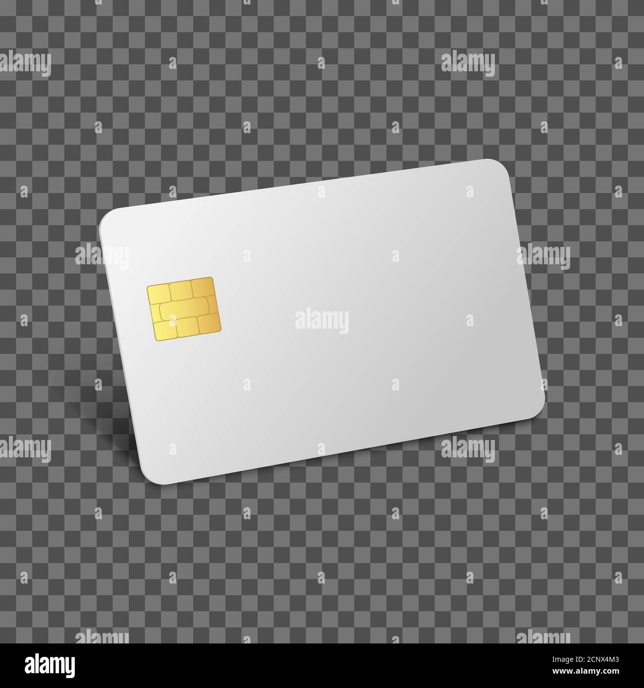 Credit card mockup. Debit 3D realistic vector bank blank card. Vector ...