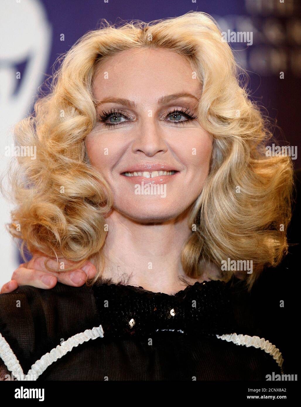 Madonna poses in hi-res stock photography and images - Alamy