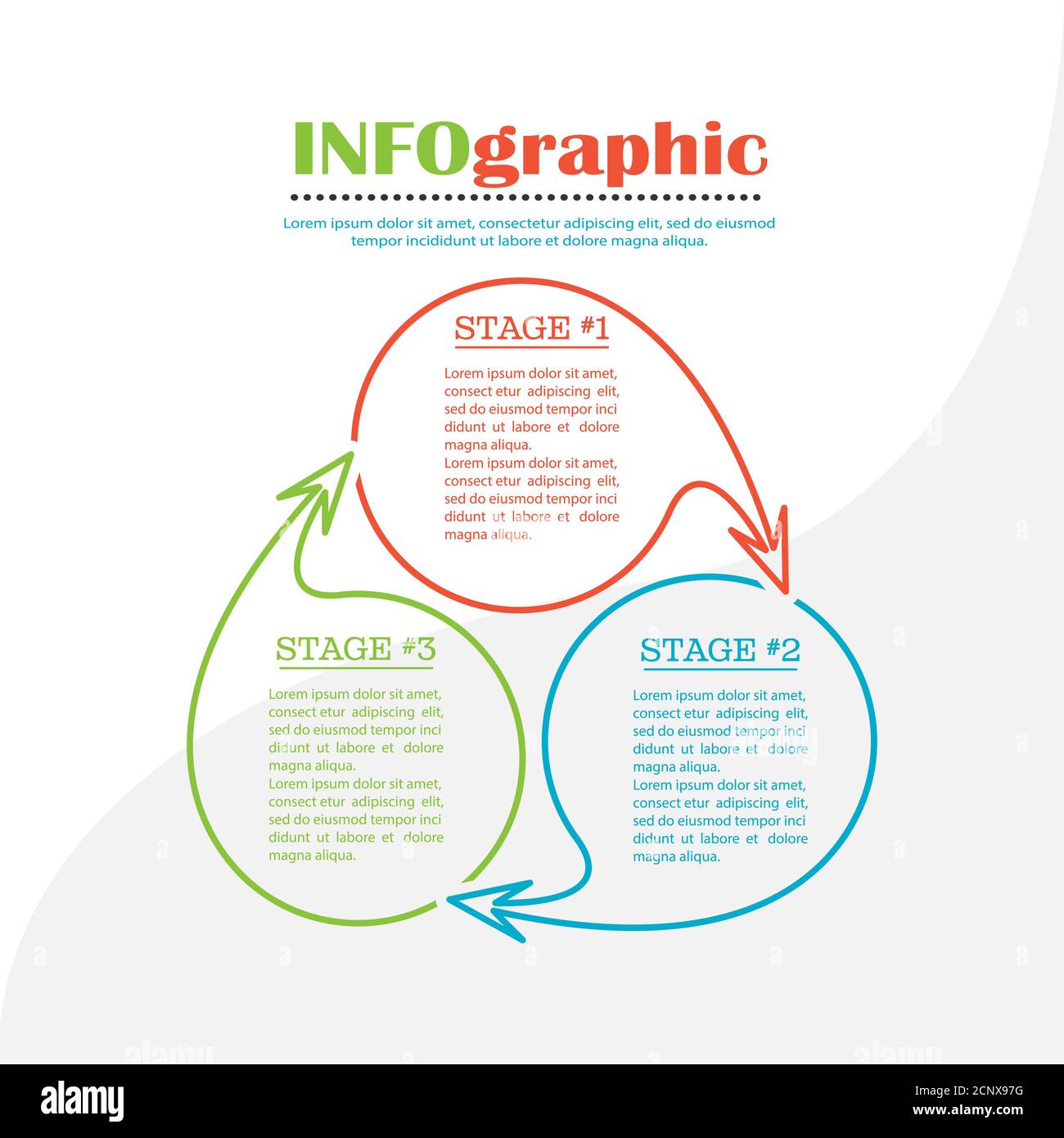 Chart for infographics. Visual description of the process, development ...
