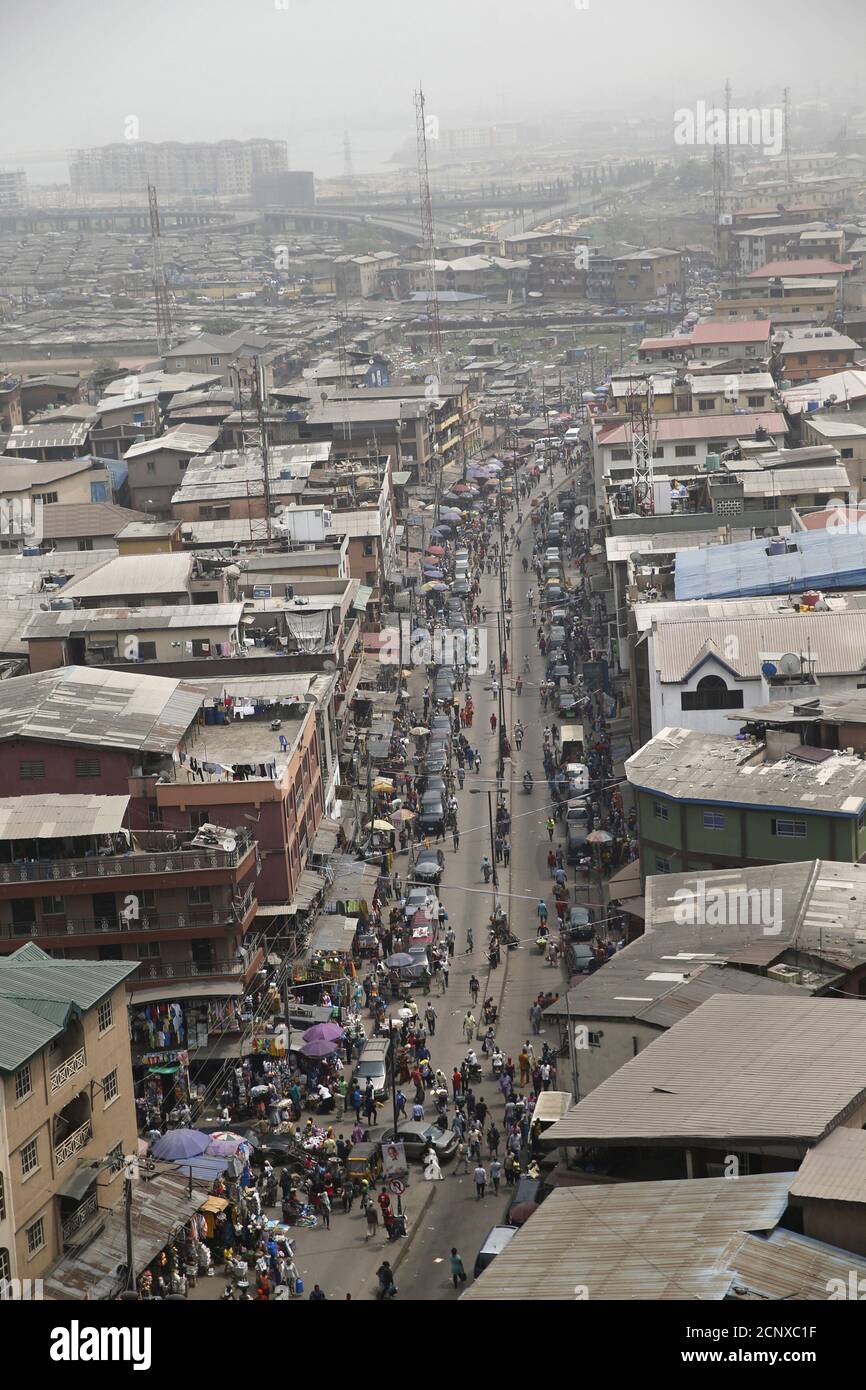 Lagos business district hi-res stock photography and images - Alamy