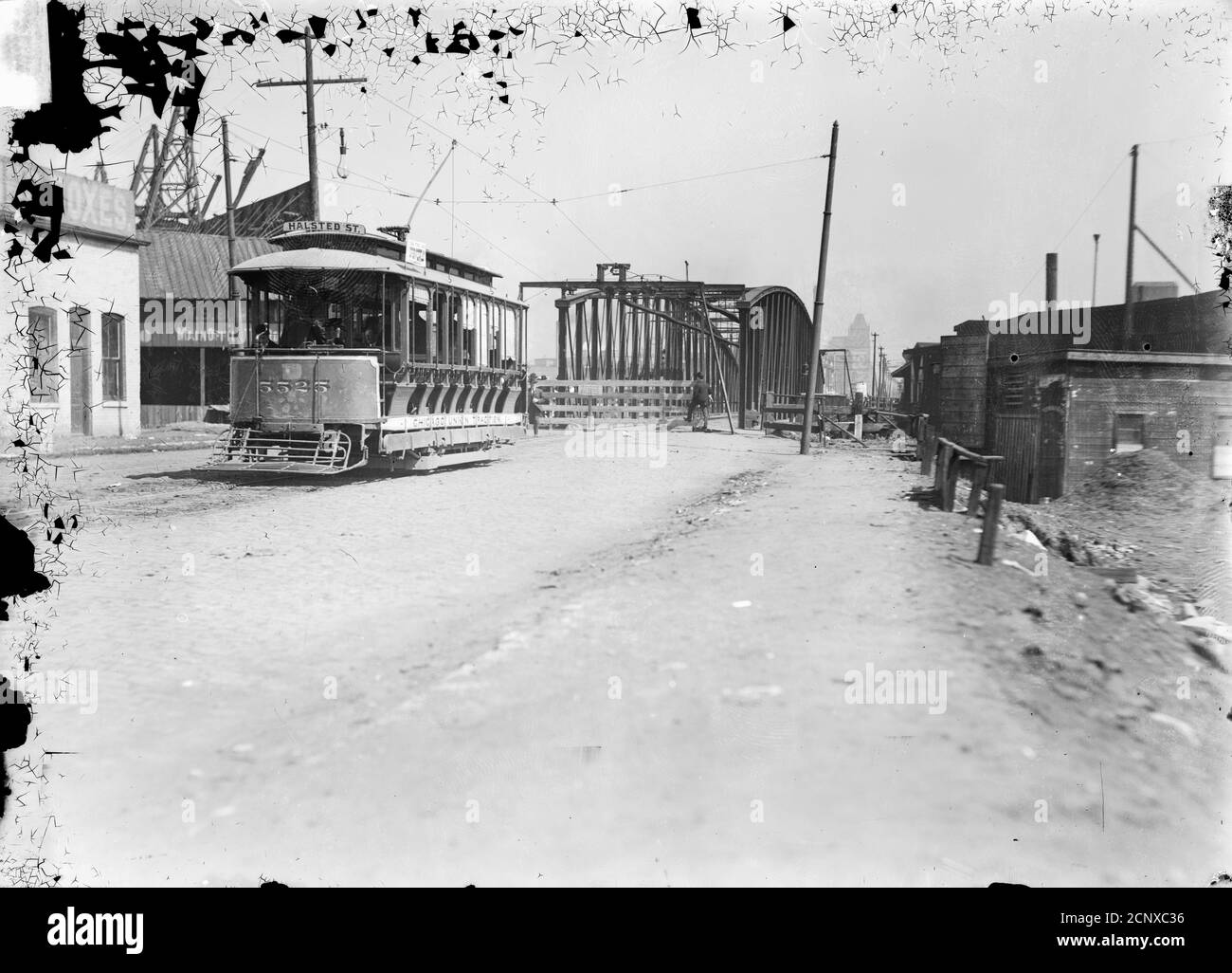 Halsted street bridge over hi-res stock photography and images - Alamy