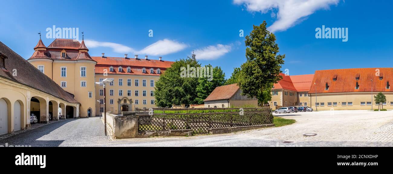 Castle of Ellwangen, Jagst, Germany Stock Photo - Alamy