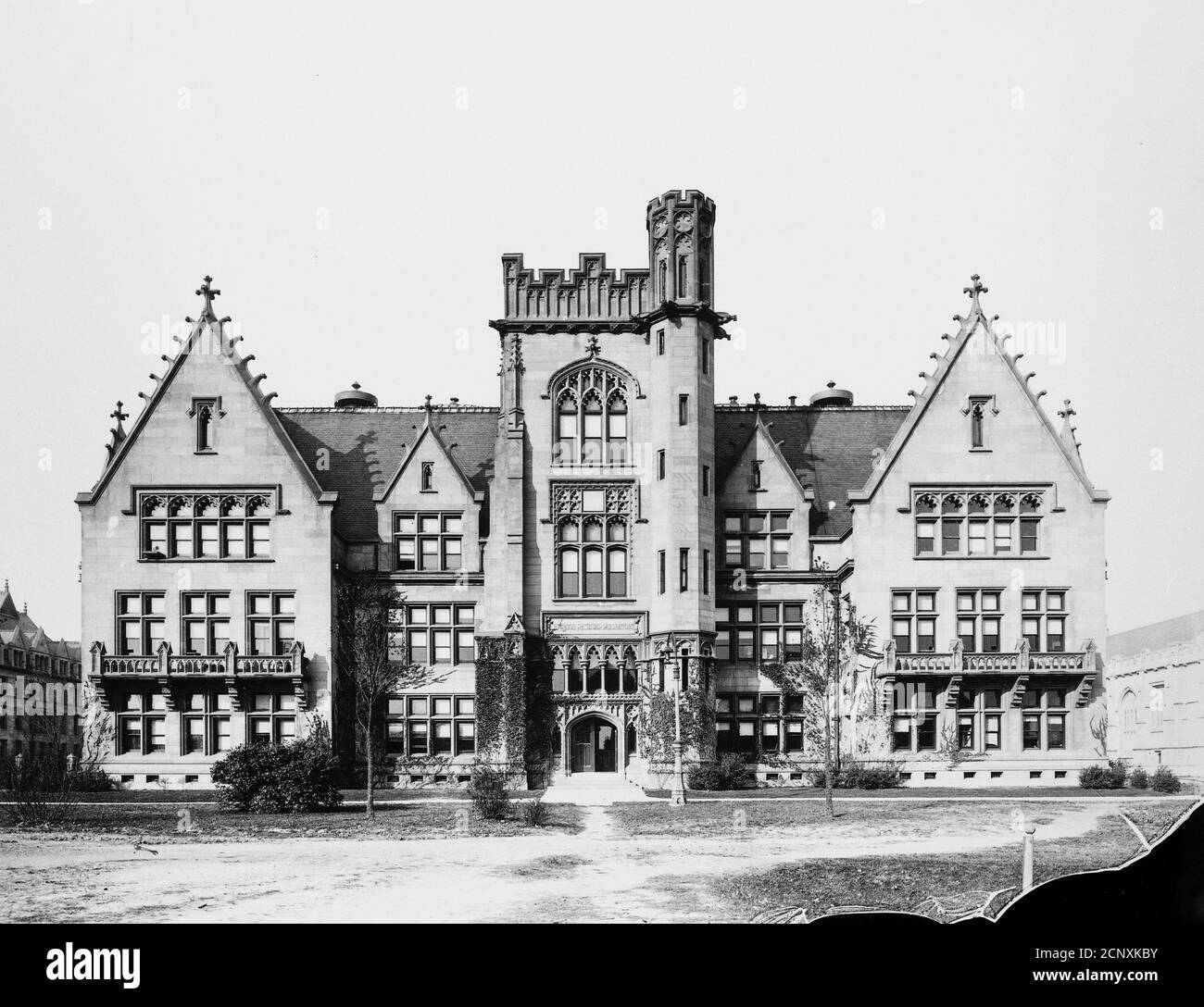Exterior view of the Ryerson Physical Laboratory at the University of ...
