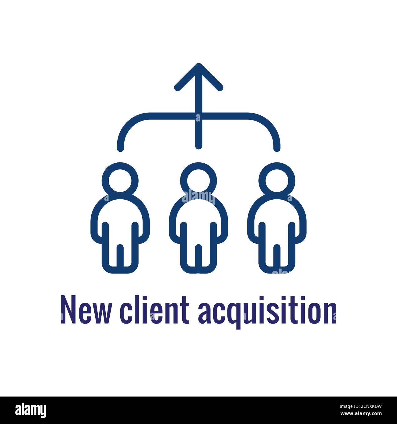 Companies merging together, one buying out the other & icon set banner ...