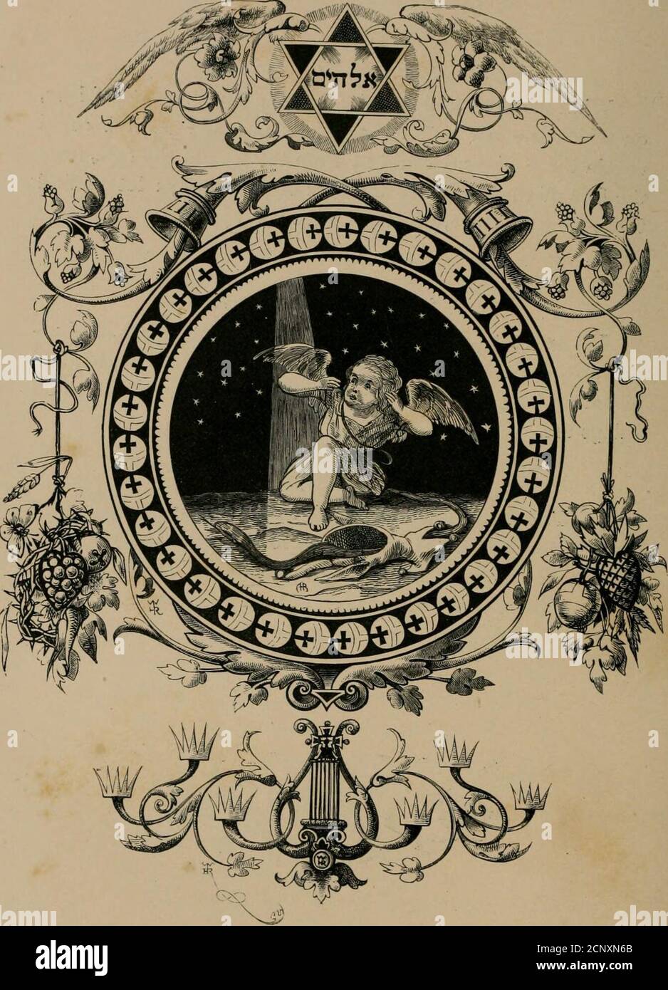 . Quarles' emblems Stock Photo - Alamy