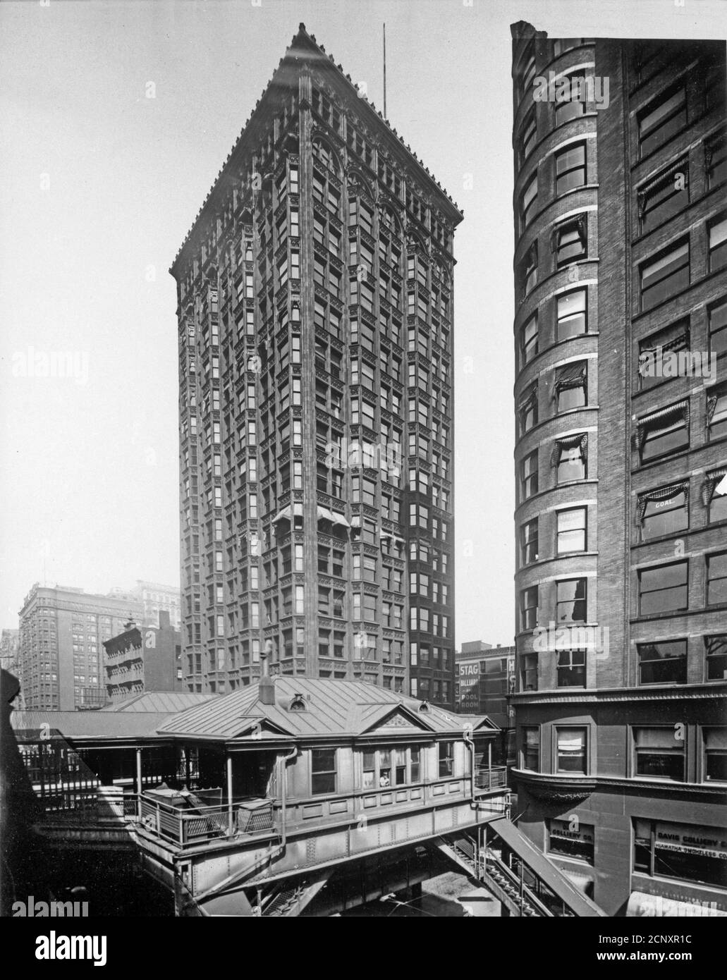 Exterior view of the Fisher Building, located at 343 South Dearborn ...