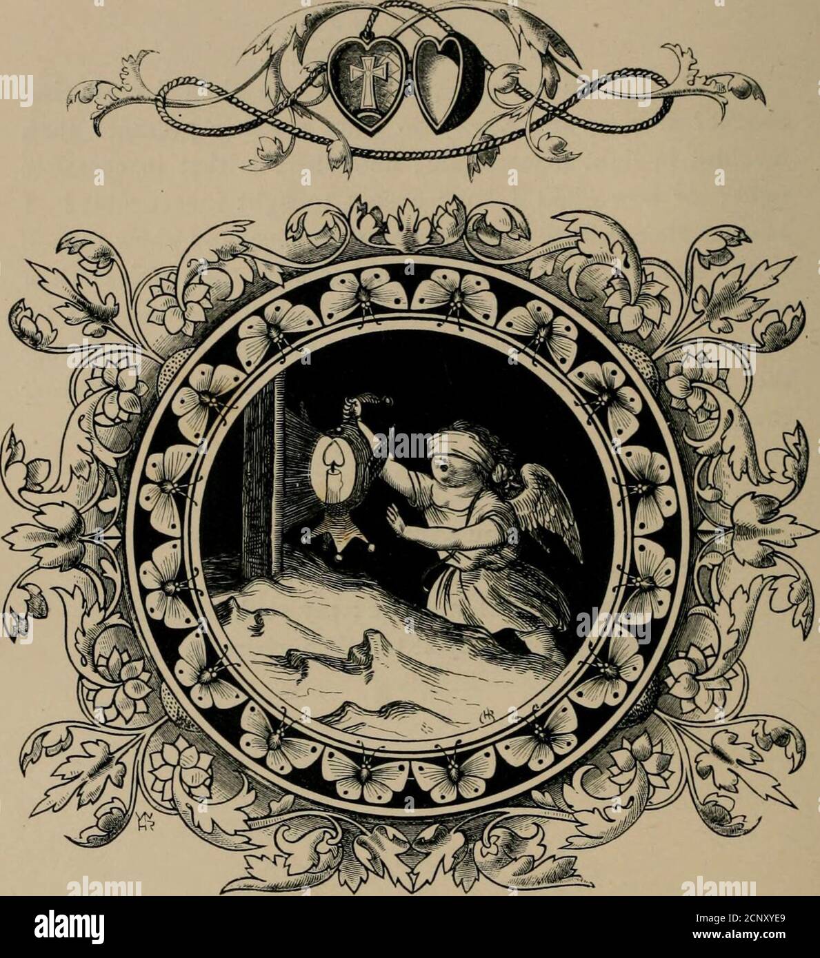 . Quarles' emblems Stock Photo - Alamy