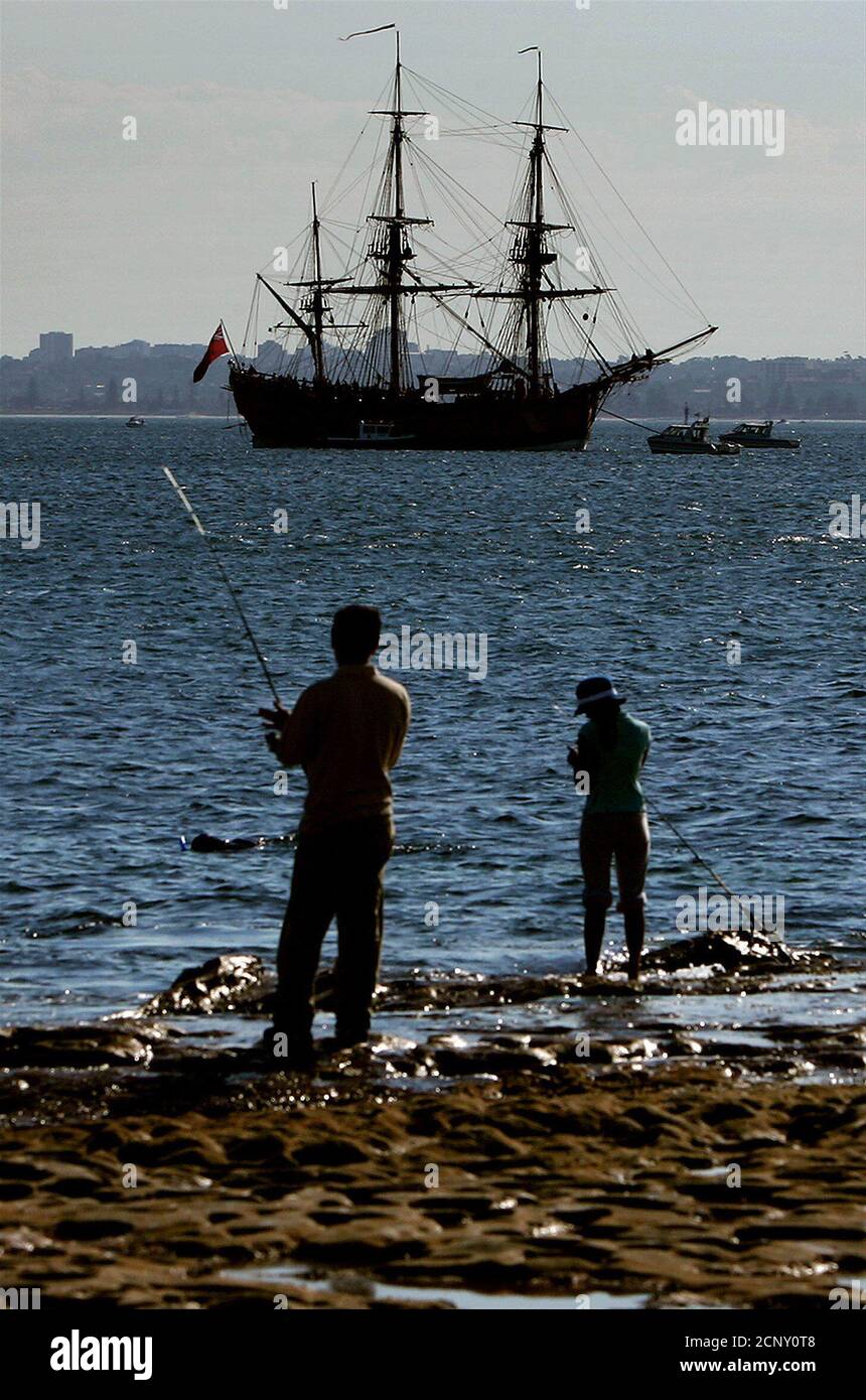 Captain Cook Botany Bay High Resolution Stock Photography and Images ...