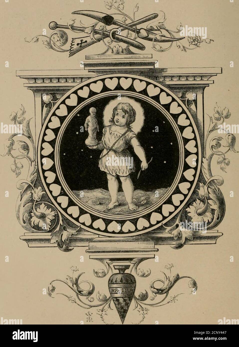 . Quarles' emblems Stock Photo - Alamy