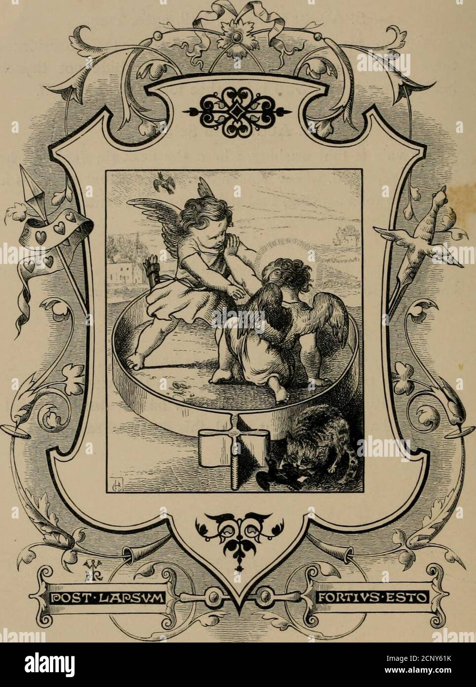 . Quarles' emblems . ^^ Stock Photo - Alamy