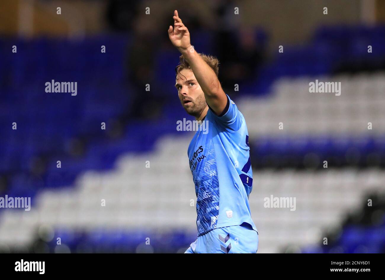 Coventry citys matt godden celebrates scoring hi-res stock photography ...
