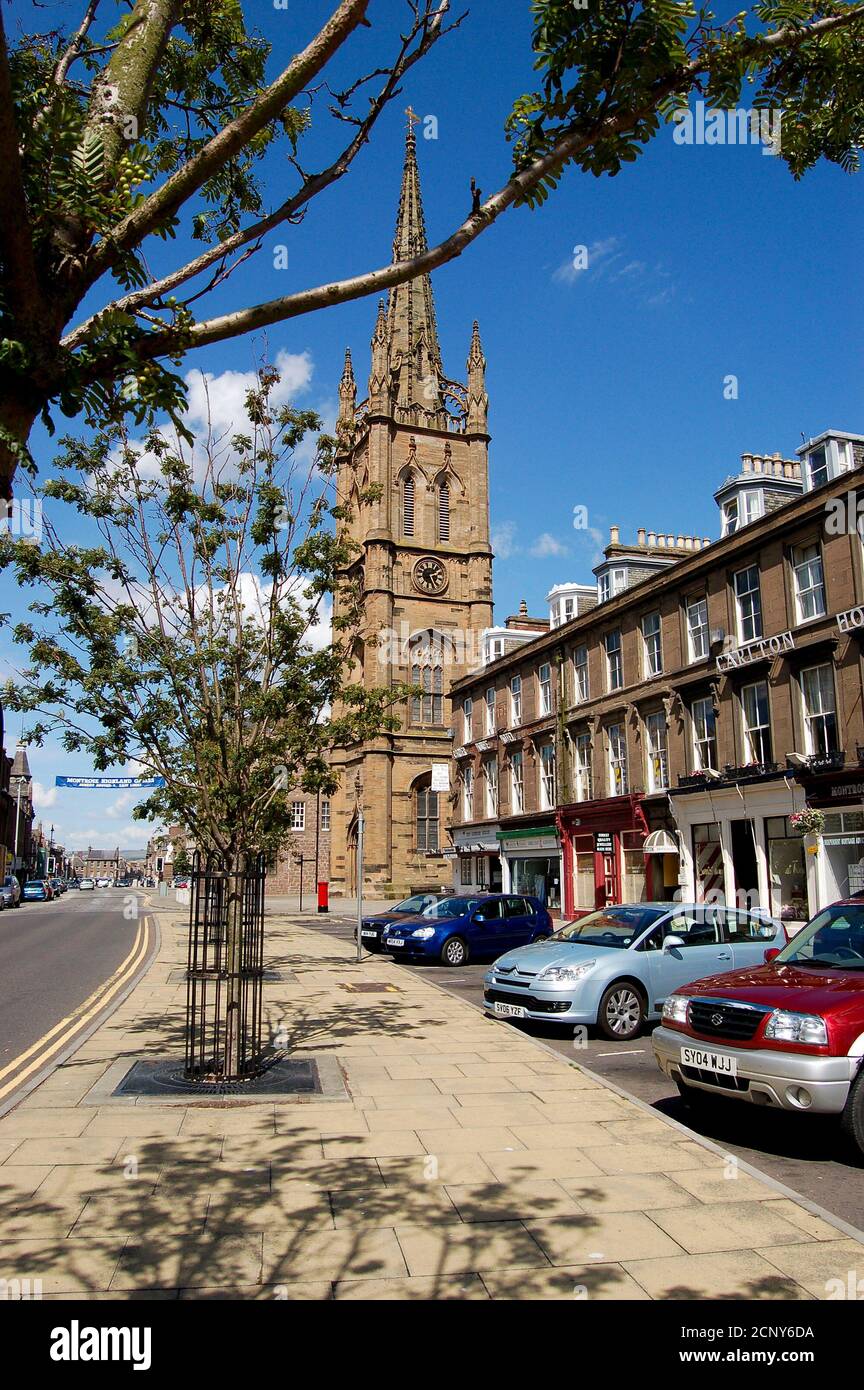 Montrose Angus Scotland Stock Photo - Alamy