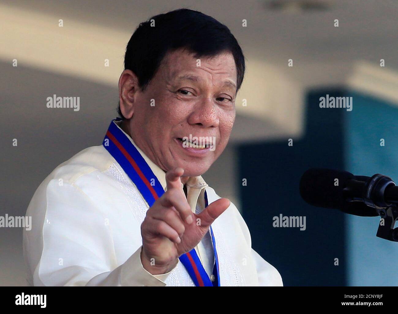Rodrigo duterte speech philippine 2017 hi-res stock photography and ...