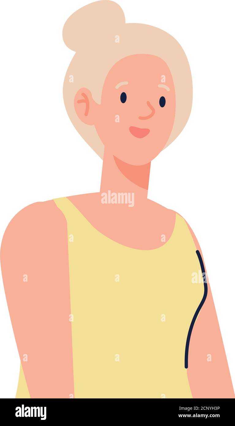 Senior woman cartoon vector design Stock Vector Image & Art - Alamy