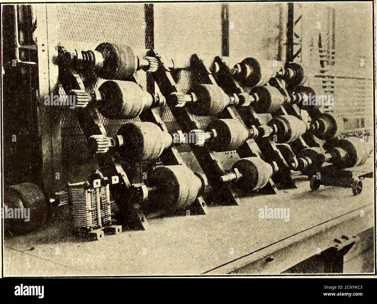 . The Street railway journal . METHOD OF HOLDING THE TROLLEY WHEEL IN ...