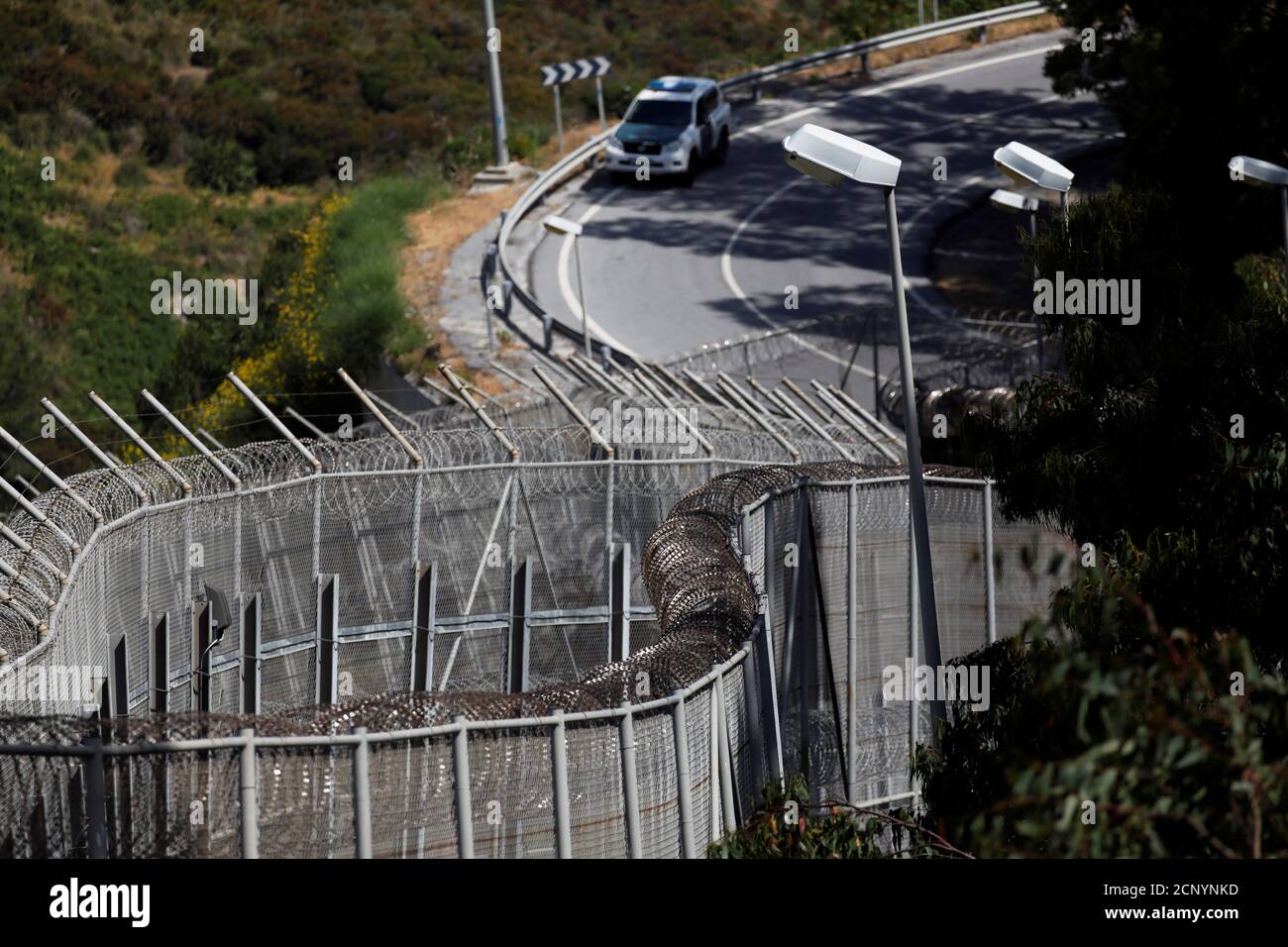 Ceuta Border Fence High Resolution Stock Photography and Images - Alamy