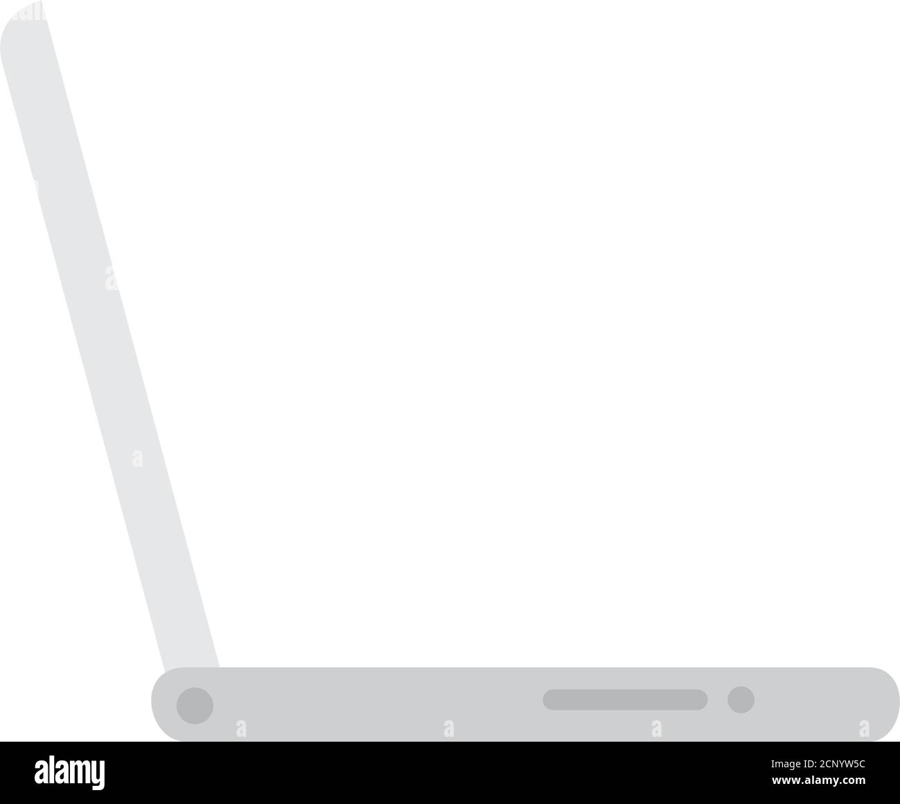 digital white laptop vector design Stock Vector Image & Art - Alamy