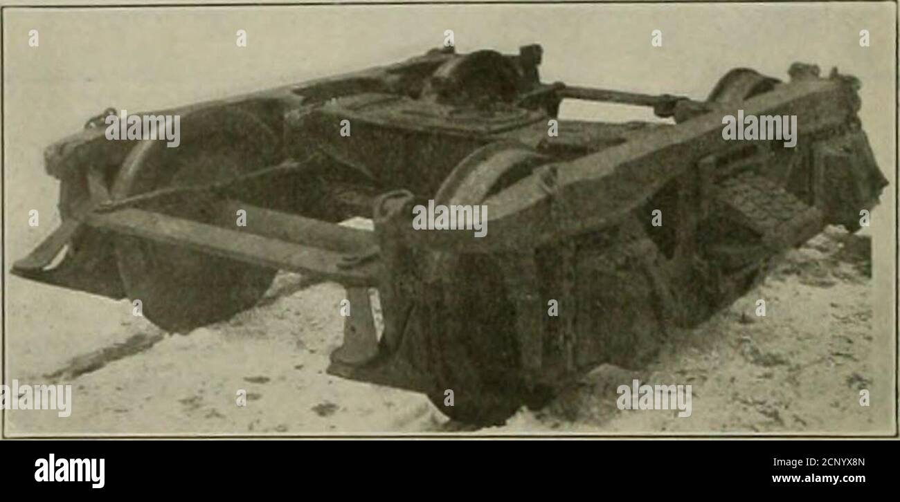 . Railway mechanical engineer . Side of Truck, Showing Spring ...