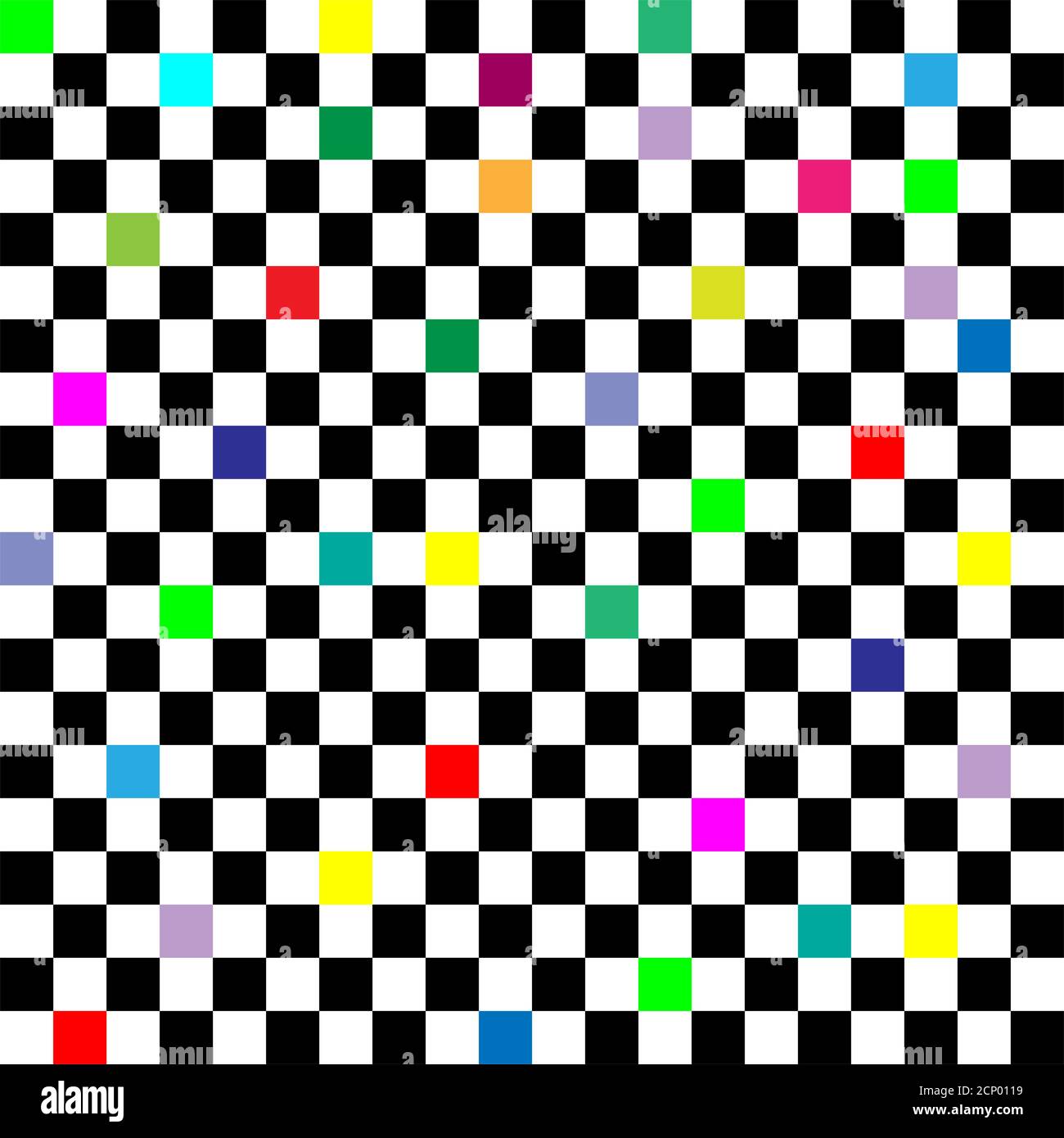 checker chess square multicolored abstract background vector, checked ...