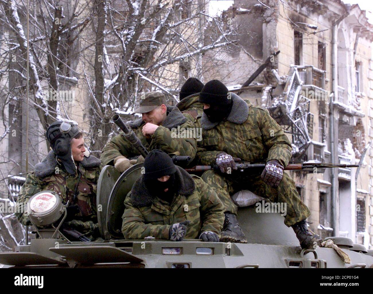 Russian soldiers in chechnya hi-res stock photography and images - Alamy
